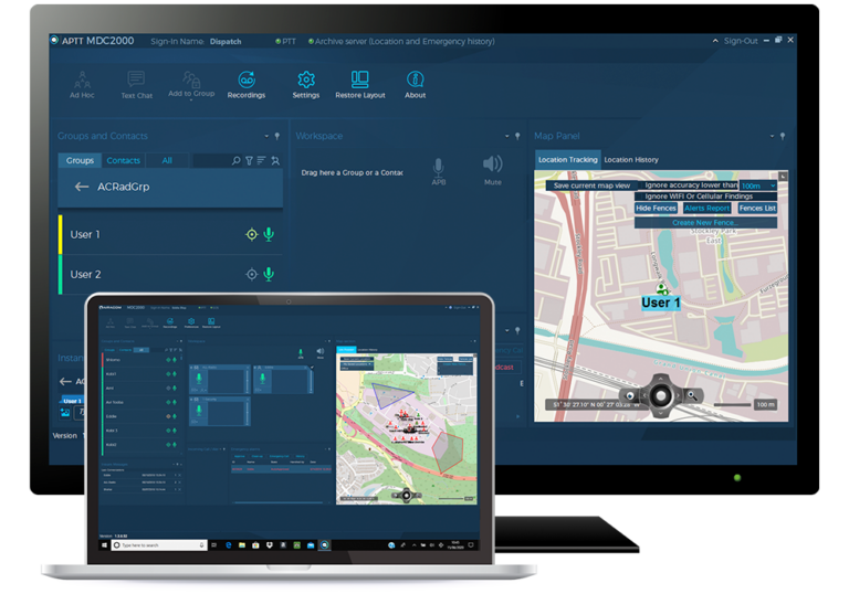 Dispatch Console Software - Airacom | APTT Push-to-Talk