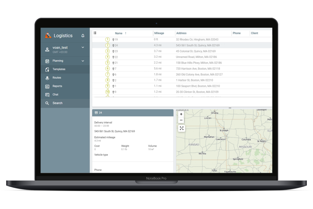 Web-Based Delivery Monitoring Software with Android/iOS Courier Apps