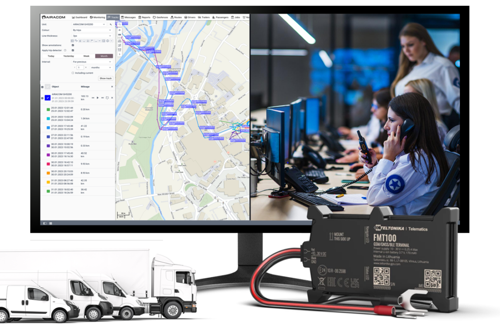 Fleet Tracking System - GPS Software to Manage Vehicle Fleets
